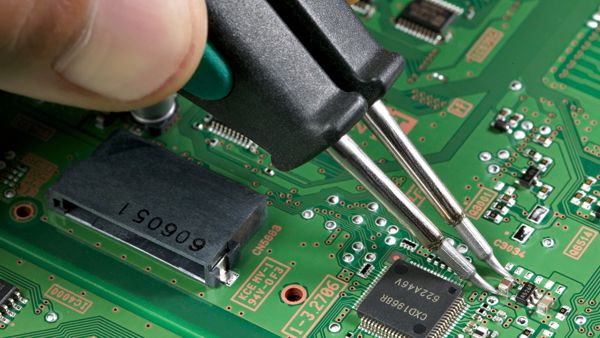 Circuit board rework, repair, component tinning, and reballing.